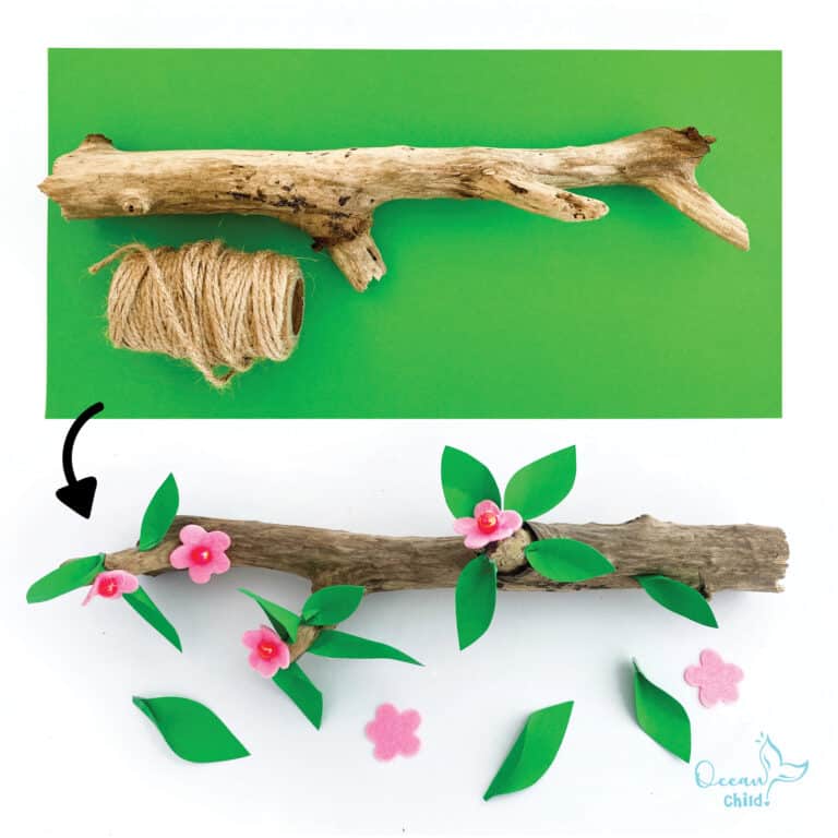 Paper roll monkey with dangling arms and legs! - Ocean Child Crafts