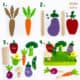 DIY Vegetable Garden Craft with Cute Veggie Puppets (Free Printable ...
