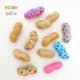 Easy butterfly craft with peanuts! - Ocean Child Crafts
