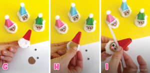 Eco-Friendly Christmas Craft: Egg Carton Santa Puppet for Kids! - Ocean ...