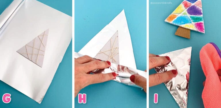 Foil Coloring: Create Beautiful Aluminum Foil Christmas Ornaments with ...