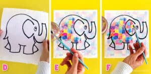 Easy And Magical Elmer The Elephant Craft Activity - Ocean Child Crafts