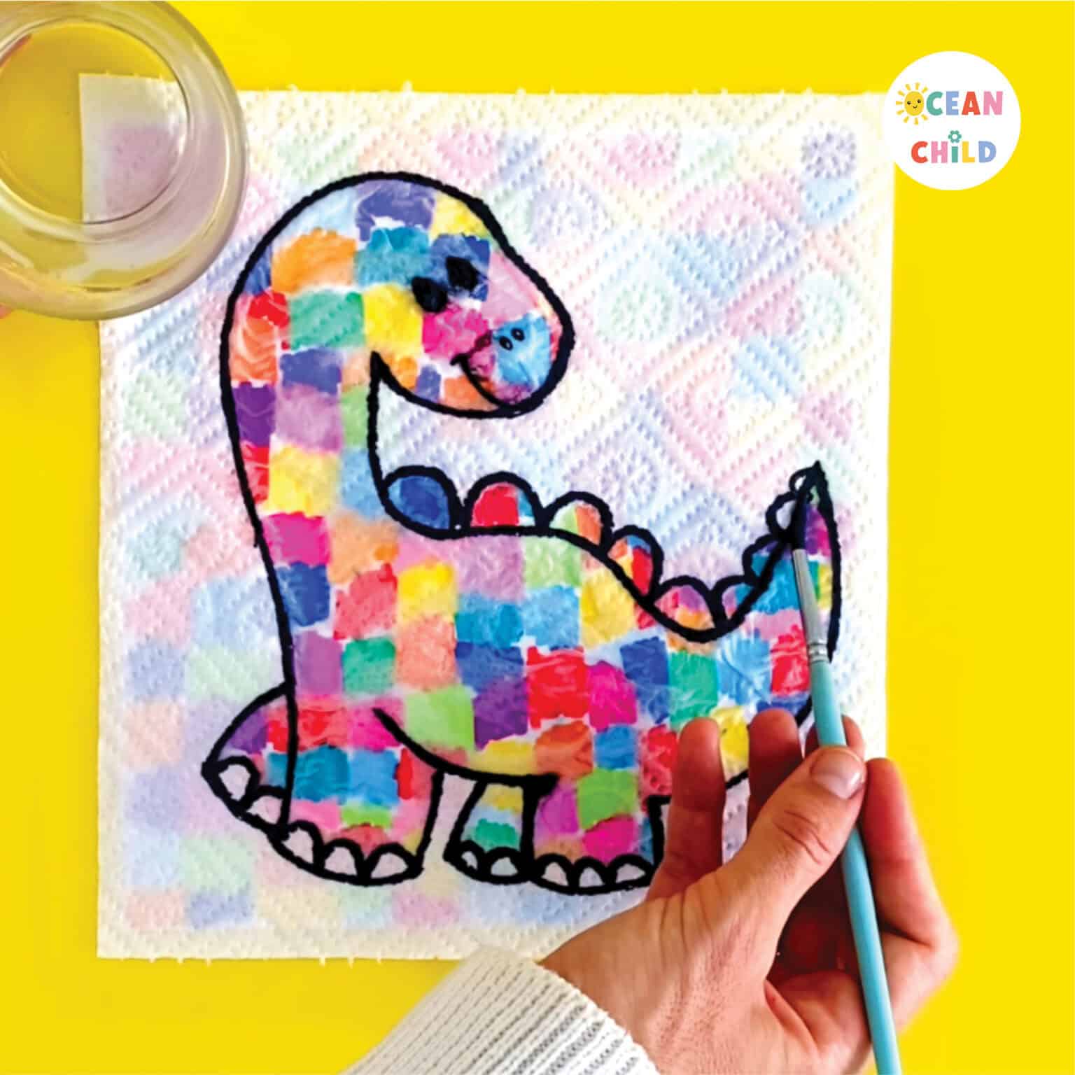 Easy And Magical Elmer The Elephant Craft Activity - Ocean Child Crafts