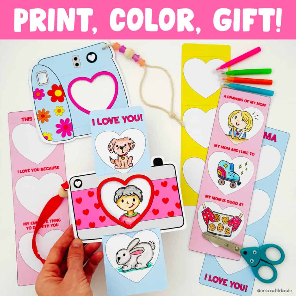 Valentines Day and Mother’s Day Craft - Ocean Child Crafts