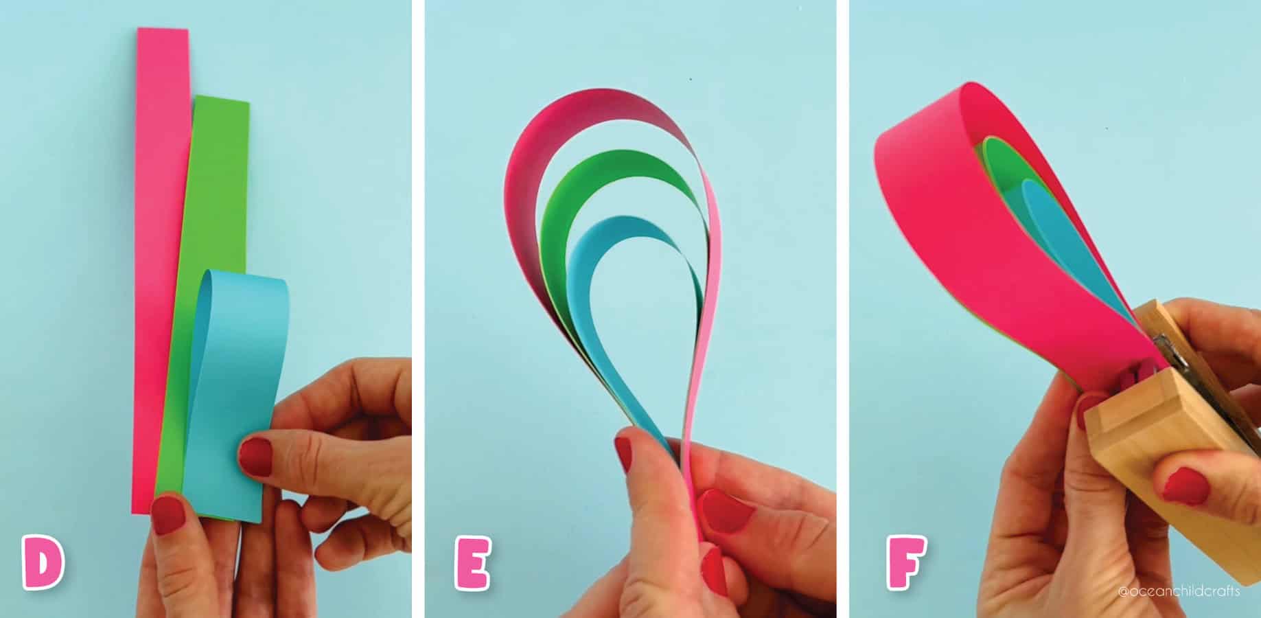 Easy Paper Butterfly Craft for Kids: With Free Template! - Ocean Child ...