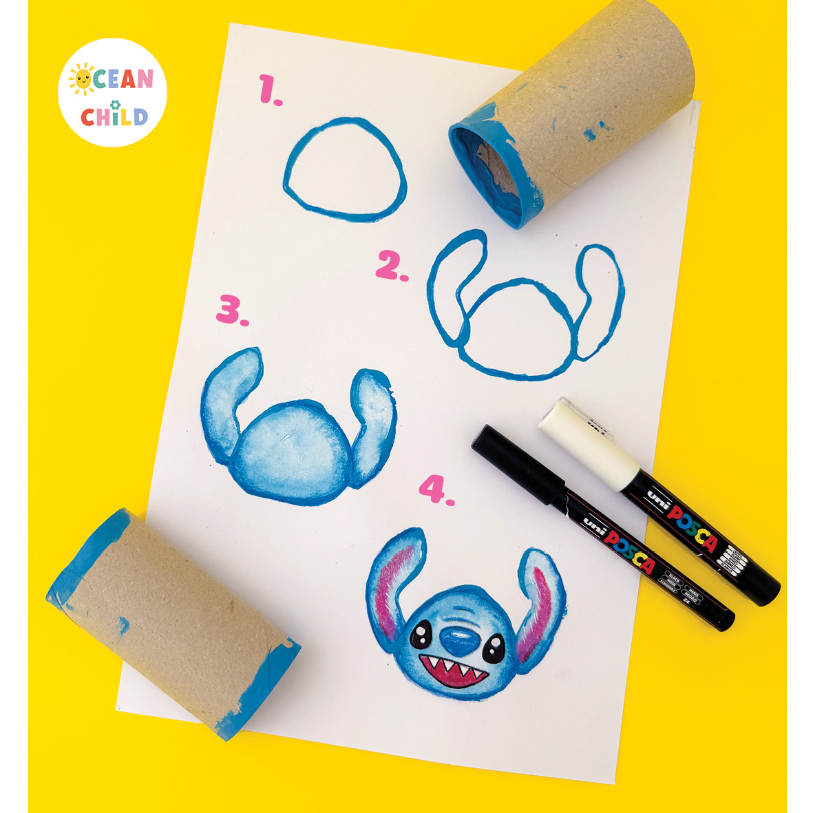 Easy Lilo and Stitch Craft for Kids: Step-by-Step Fun at Home! - Ocean ...
