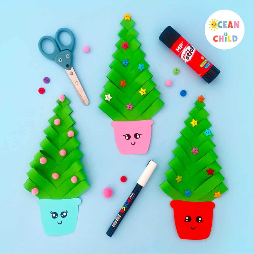31 Fun Christmas Crafts for Kids, Easy DIY Holiday Projects - Ocean ...